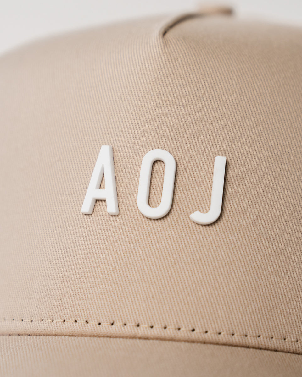 AOJ Stamp Hat (Beige) – ART OF JIU JITSU