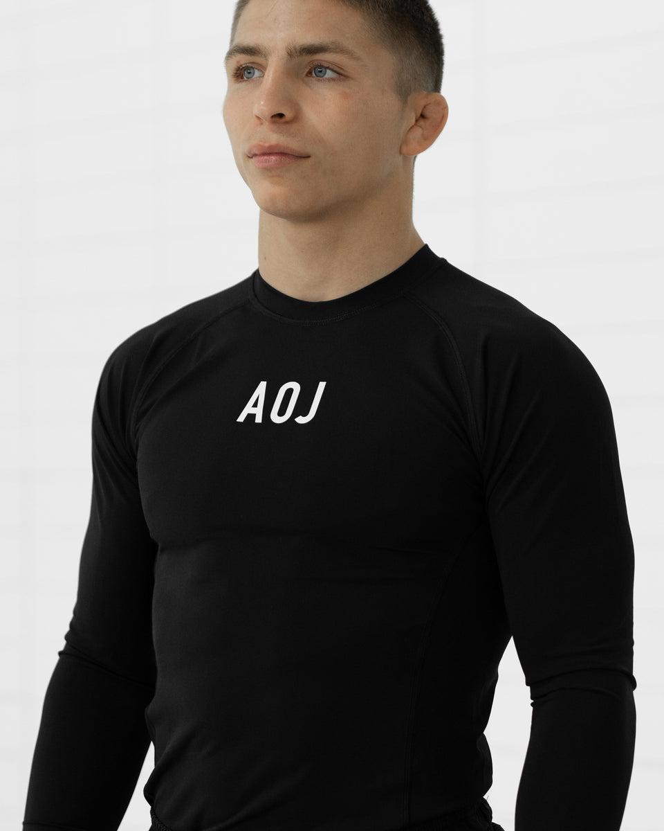 AOJ Logo Longsleeve Rashguard – ART OF JIU JITSU
