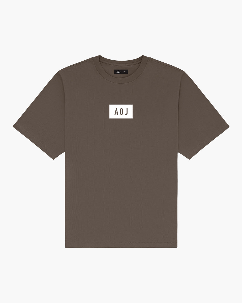 AOJ Bar Logo T-shirt (Brown) – ART OF JIU JITSU
