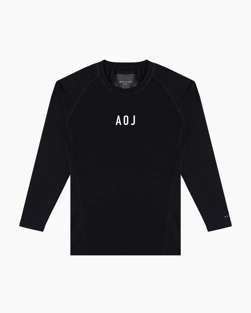 AOJ Logo Longsleeve Rashguard – ART OF JIU JITSU