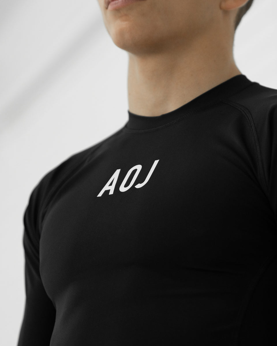 AOJ Logo Longsleeve Rashguard – ART OF JIU JITSU